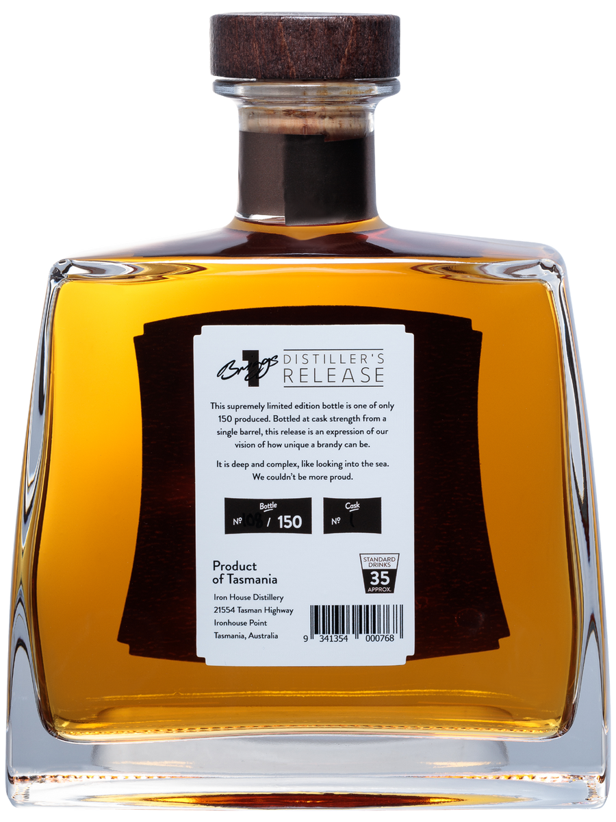 Strange Omen Brandy - Single Cask - Cask Strength Distillers Release ...